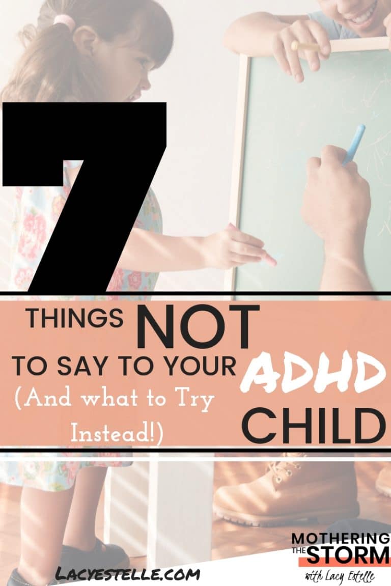 Things Not to Say to Your ADHD Child: Try These Techniques Instead